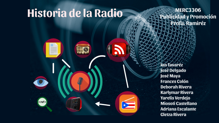 Historia de la Radio by Ian Tavarez on Prezi