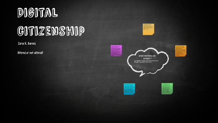 Digital citizenship by Zaria Barnes on Prezi