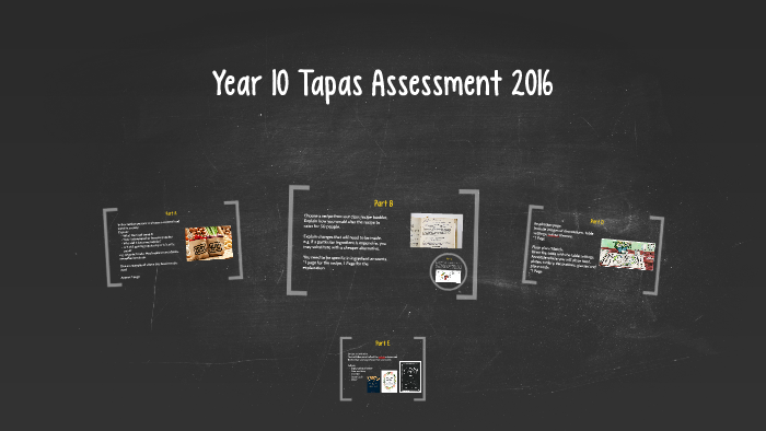 Year 10 Tapas Assessment by Miss Monohan on Prezi