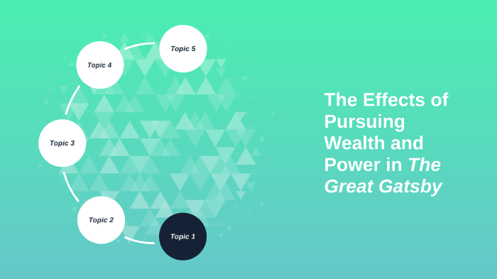 The Effects of Wealth in The Great Gatsby by Mary Anosike on Prezi