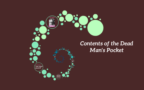 Contents of a Dead Man's Pocket by Anthony DeMarco on Prezi