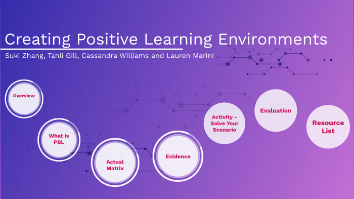 Creating Supportive Environments by Cass Williams on Prezi
