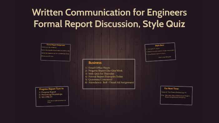Written Communication for Engineers by Courtney Ress on Prezi