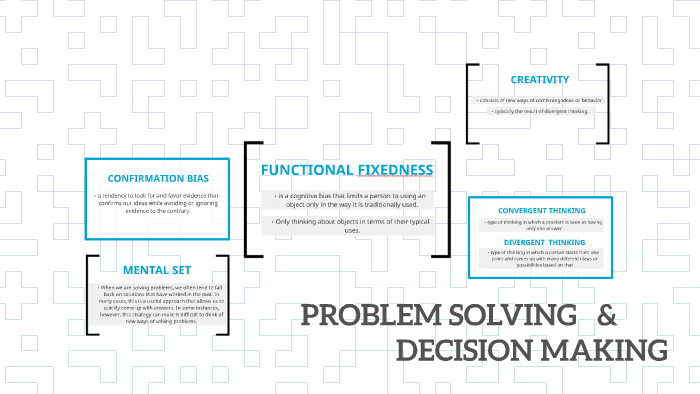 PROBLEM SOLVING & DECISION MAKING by Jc Superjhessie on Prezi