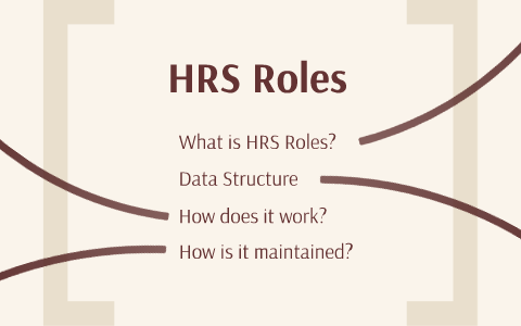 HRS Roles by Michael Applin on Prezi