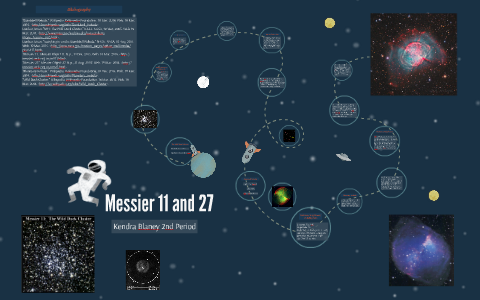 Messier 11 and 27 by Kendra Blaney on Prezi