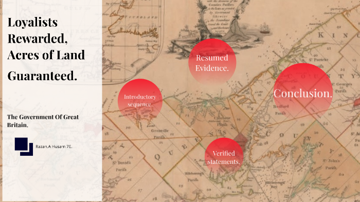 Loyalists Navigation to British North America Advertisement. by ...