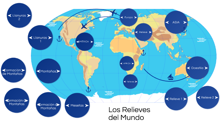 Los relieves del Mundo by Estela Arocha on Prezi