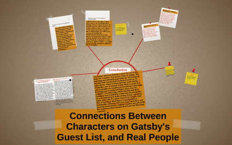 Connections Between Characters on Gatsby's Guest List, and R by ...
