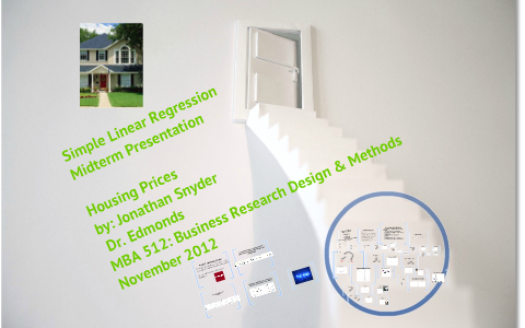 Housing Prices -Simple Linear Regression by Jonathan Snyder on Prezi