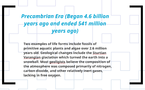 The Geological Time Scale by brianna lobdell on Prezi