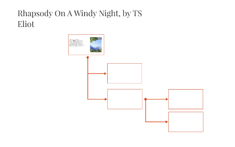 Rhapsody On A Windy Night, by TS Eliot by on Prezi