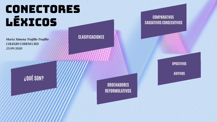 CONECTORES LÉXICOS by Trujillo Trujillo Maria Ximena on Prezi