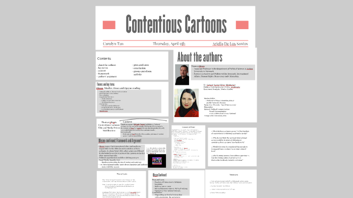 Contentious Cartoons by Ariella De Los Santos on Prezi
