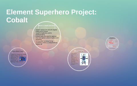 Element Superhero Project: by Joanne DeGuzman on Prezi