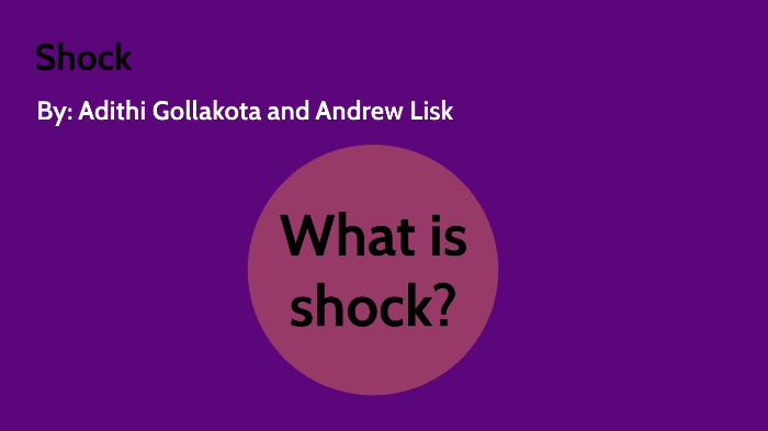 Shock by Andrew Lisk on Prezi