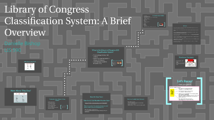 Library of Congress Classification System: A Brief Overview by Danielle ...