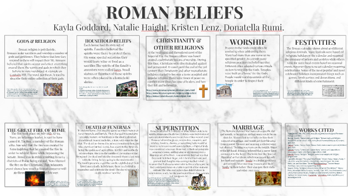 Roman Beliefs by KR G on Prezi