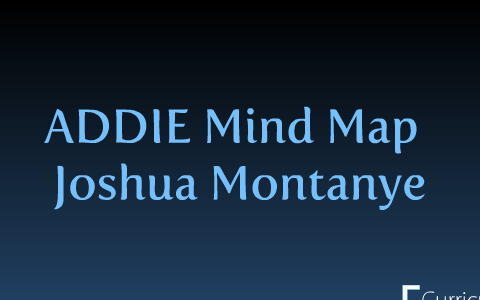 Montanye_Joshua_ADDIE_MindMap by Joshua Montanye