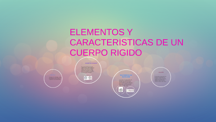 ELEMENTOS Y CARACTERISTICAS DE UN CUERPO RIGIDO by alexia xareni ...