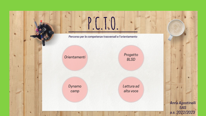 presentazione PCTO by anna agostinelli