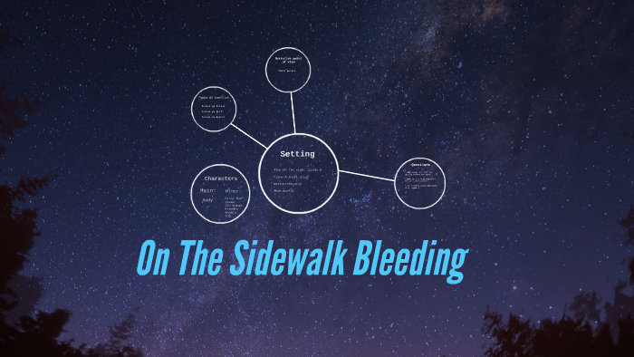 On The Sidewalk Bleeding by David Liu on Prezi