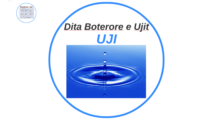 Dita Boterore e Ujit by flutura xhelili on Prezi