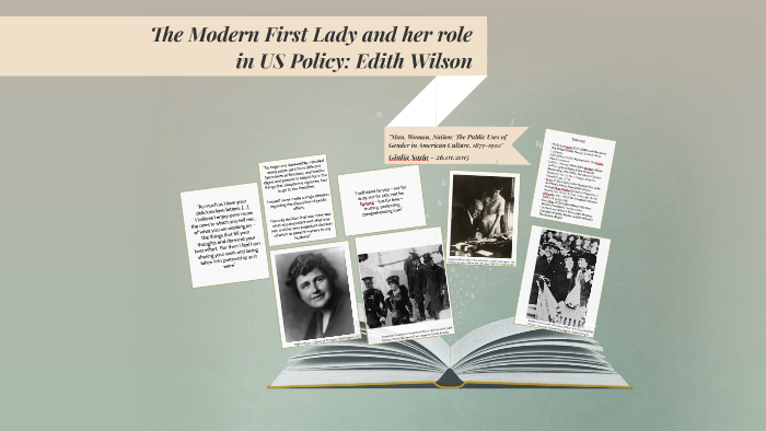 The Modern First Lady and her role in US Policy: the case of by Giulia ...