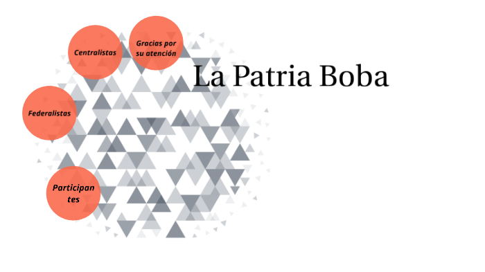 La Patria Boba by Samuel Prada linares on Prezi