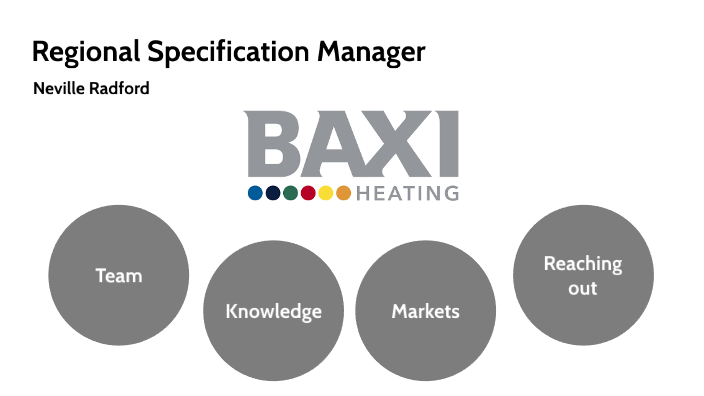 Regional Specification Manager by Neville Radford on Prezi