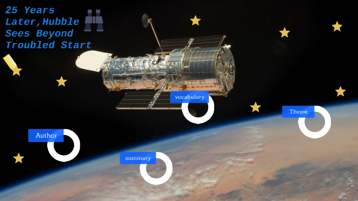 25 years later,Hubble by jannah mohamed on Prezi