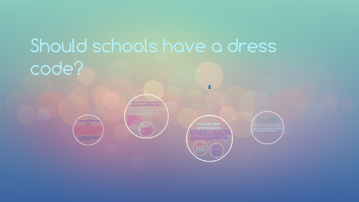 Should schools have a dress code? by Megan Lester on Prezi