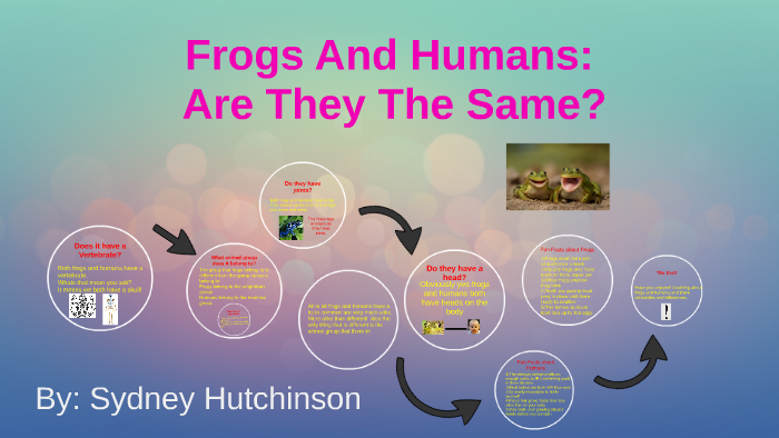 Frogs And Humans Are They The Same? by Sydney Hutchinson on Prezi