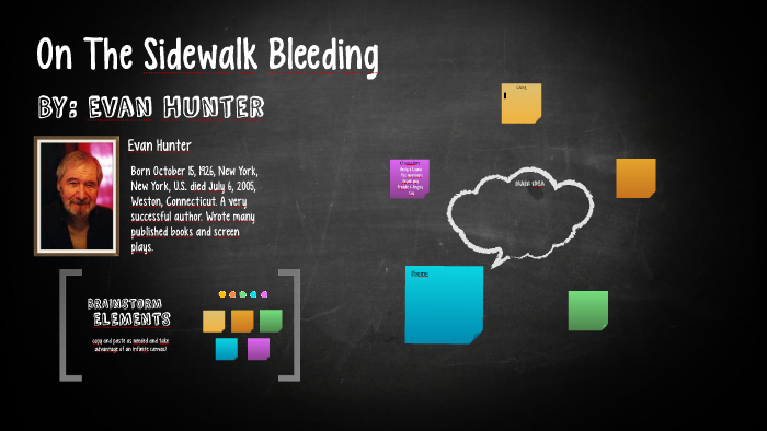 On The Sidewalk Bleeding by kyle fehr on Prezi