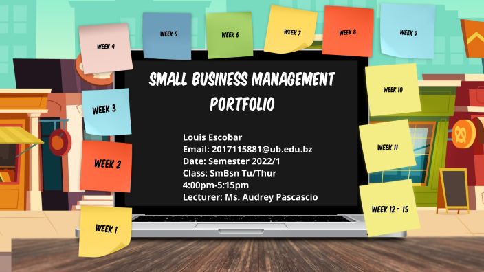 Small Business Management Portfolio by Louis Escobar on Prezi
