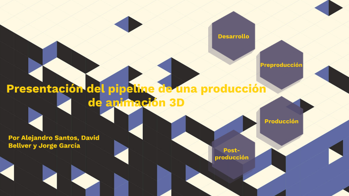 Presentación del pipeline de una producción de animación 3D ...
