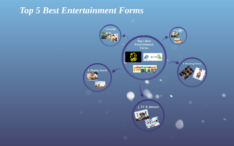 Top 5 Best Entertainment Forms by kiwi kiwi on Prezi