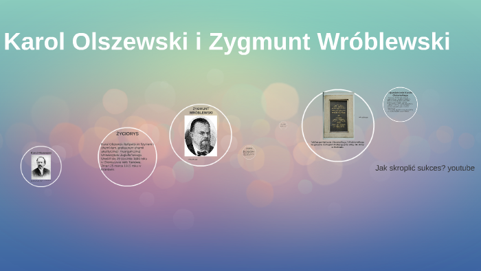 Karol Olszewski i Zygmunt Wróblewski by Karolina Kaniuk on Prezi