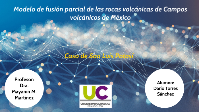 Modelo de fusión parcial de las rocas volcánicas de Campos volcánicos ...