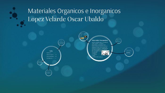 Materiales Organicos e Inorganicos by oscar lopez on Prezi