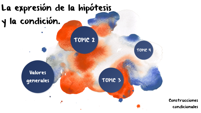 La expresión de la hipótesis y la condición. by JULIAN ACEITUNO on Prezi