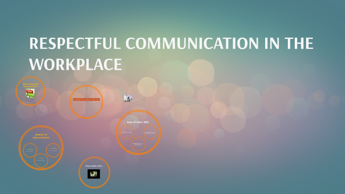 RESPECTFUL COMMUNICATION IN THE WORKPLACE by UO Housing on Prezi