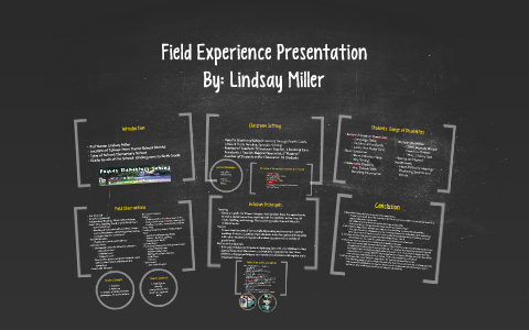 Field Experience Presentation by Lindsay Miller on Prezi