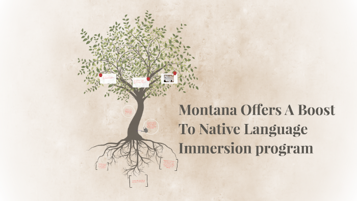 Montana Offers A Boost To Native Language Immersion program by Kara ...
