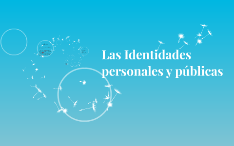 Las Identidades personales y públicas by patty lopez on Prezi