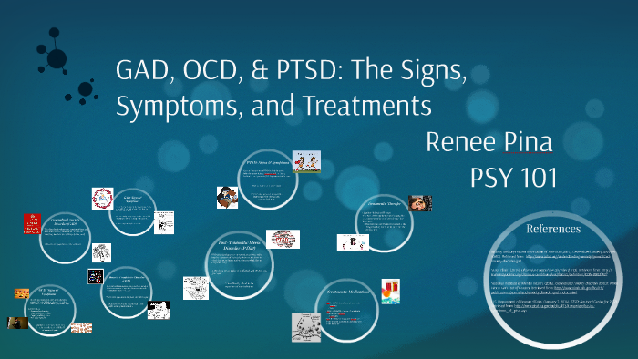 GAD, OCD, & PTSD: The Signs, by Renee Pina on Prezi
