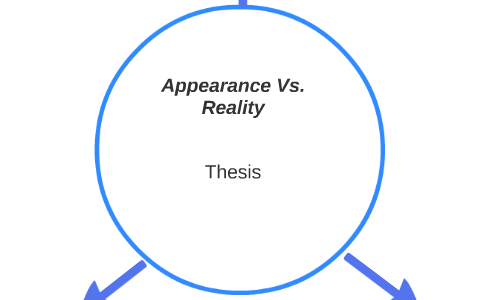 Appearance Vs. Reality by Caroline Hargrave on Prezi