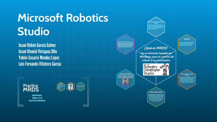 Microsoft Robotics Studio by ruben garcia