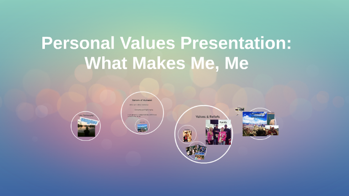 Personal Values Presentation: What Makes Me, Me by Carly Barforth on Prezi