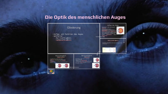 Die Optik des menschlichen Auges by Katinka Baross on Prezi
